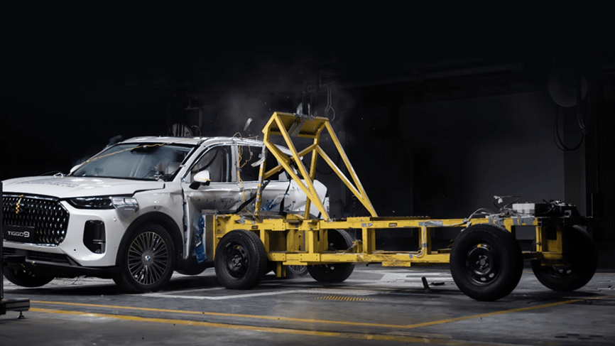 TIGGO 9 Euro NCAP Side Impact Test: Safety as the Ultimate Luxury